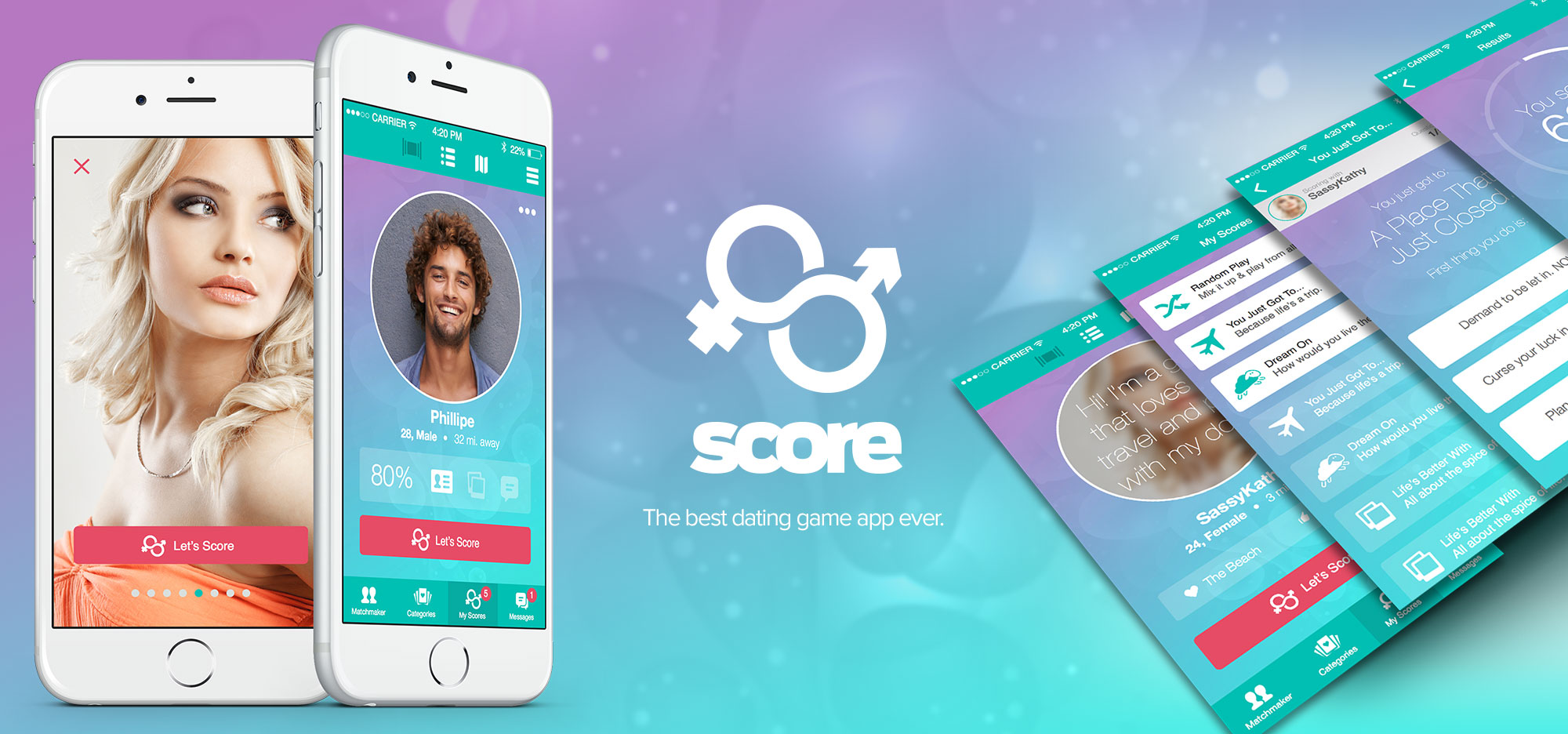 Score Dating App - Design Director - David Oliver Steinberg